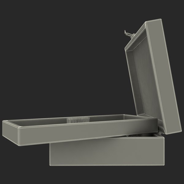old cash register 3d model