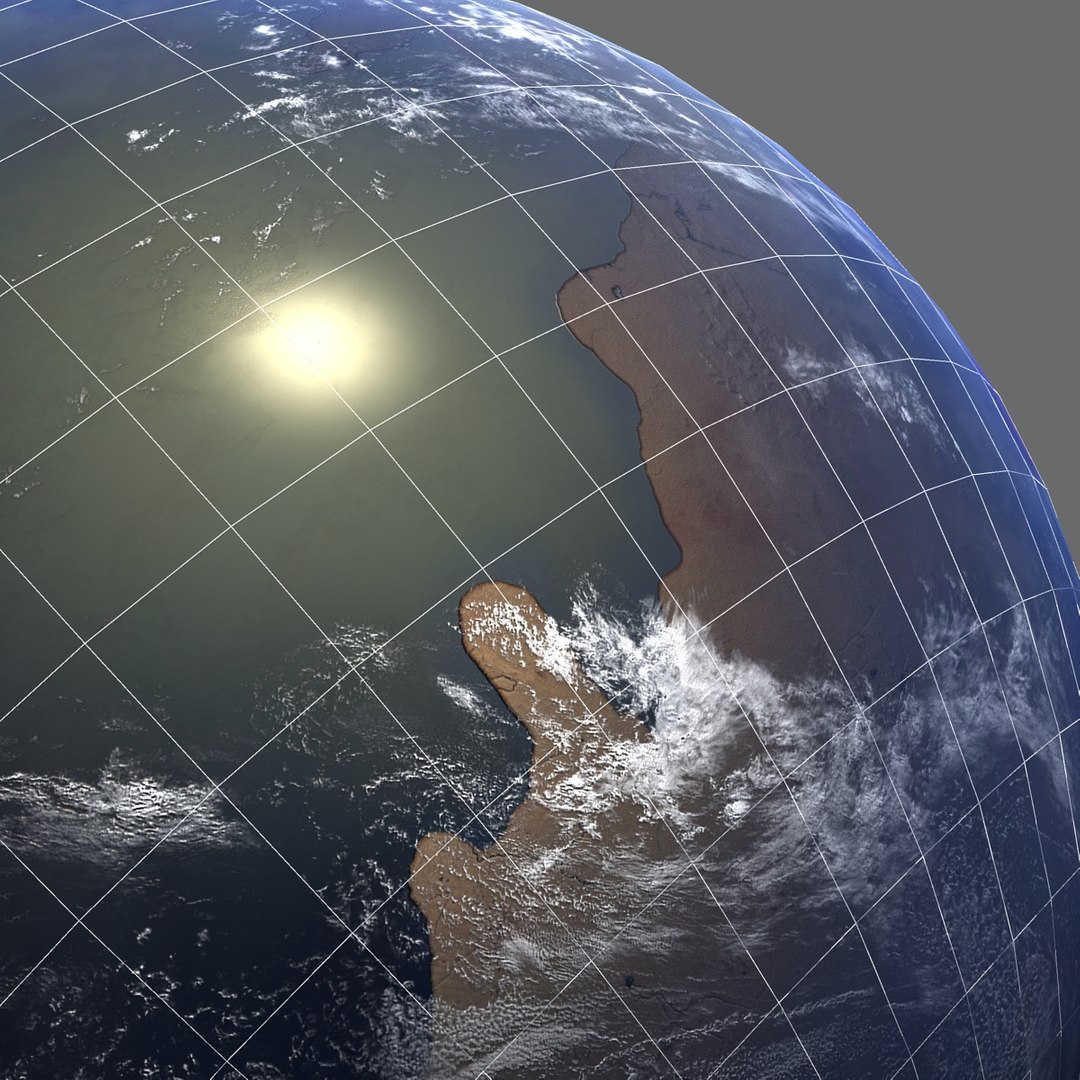 3d Cambrian Earth Early Model