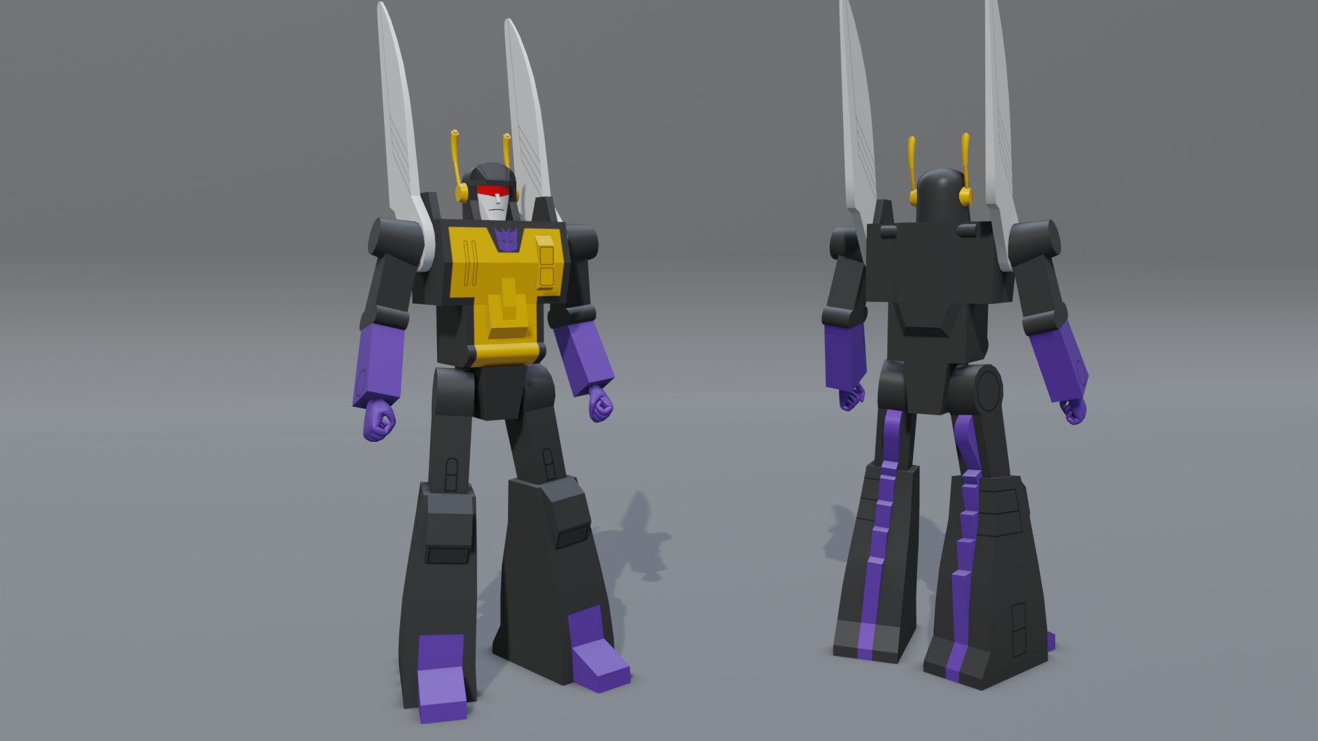 Transformers G1 Kickback 3D - TurboSquid 1789661