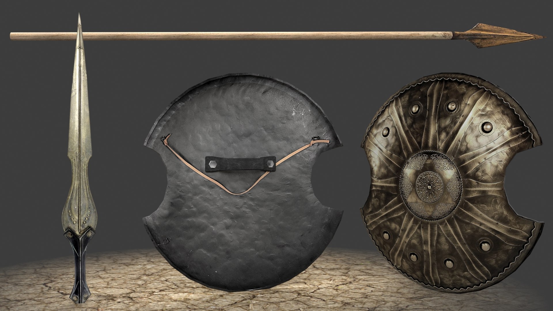 Achilles Shield Troy