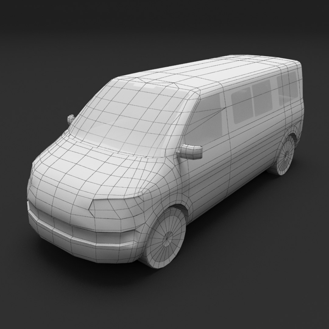 3d Max Vehicle Volkswagen Transporter T5