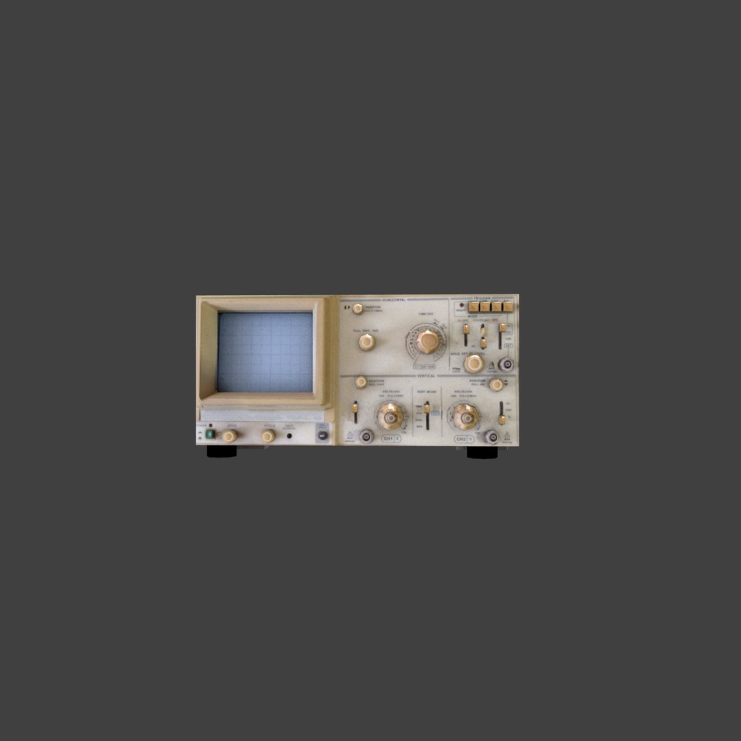 Oscilloscope Package Model - TurboSquid 2391817