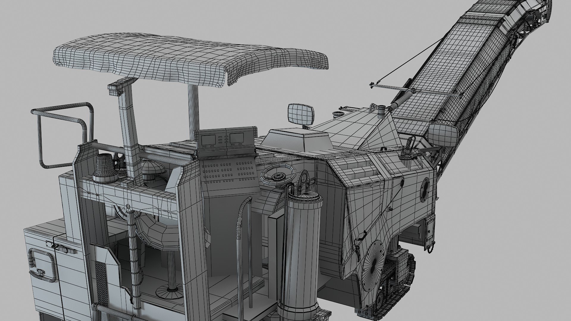 3D Milling Machine Model - TurboSquid 1439503