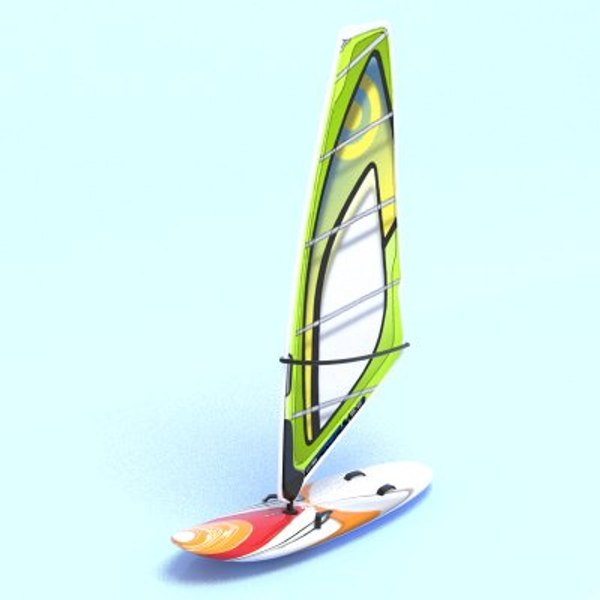 3ds max windsurf surf