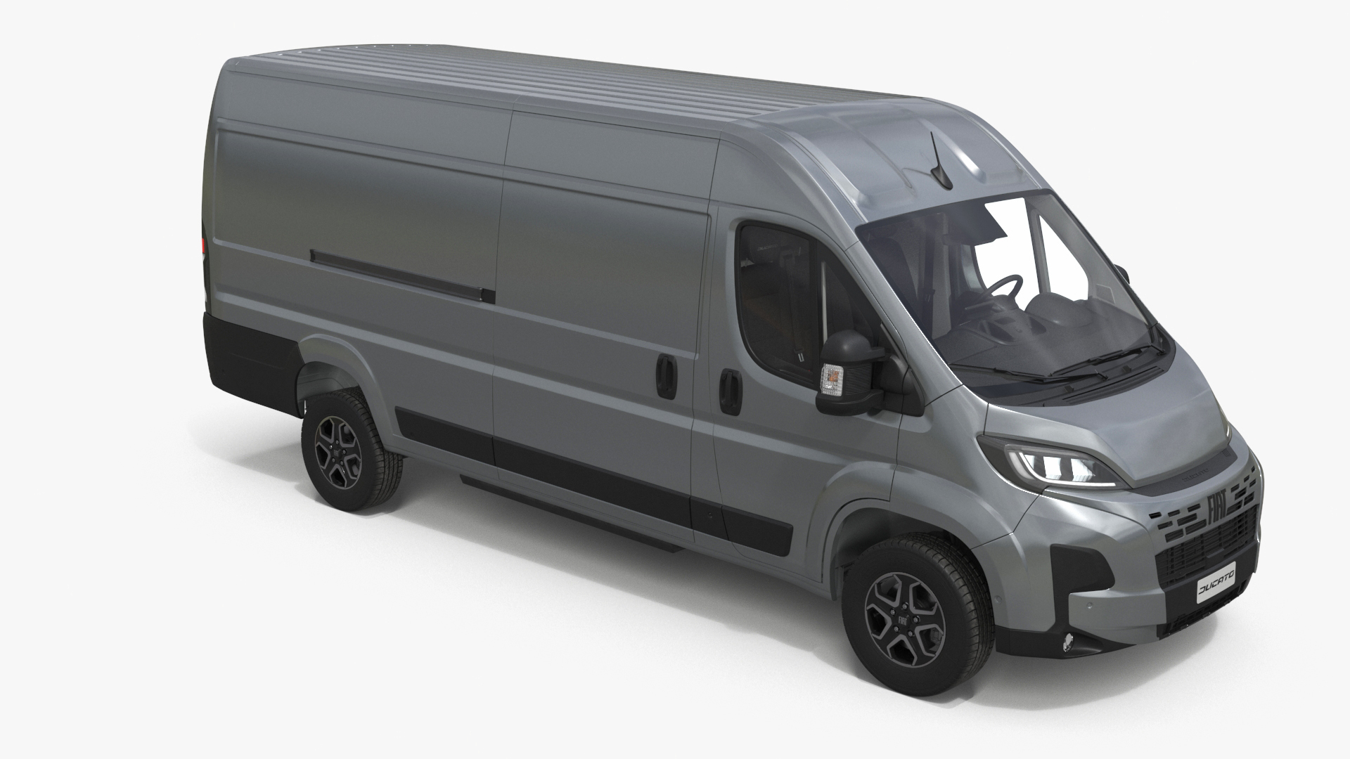 2025 Fiat Ducato Long Van Gray Rigged 3D Model - TurboSquid 2407083