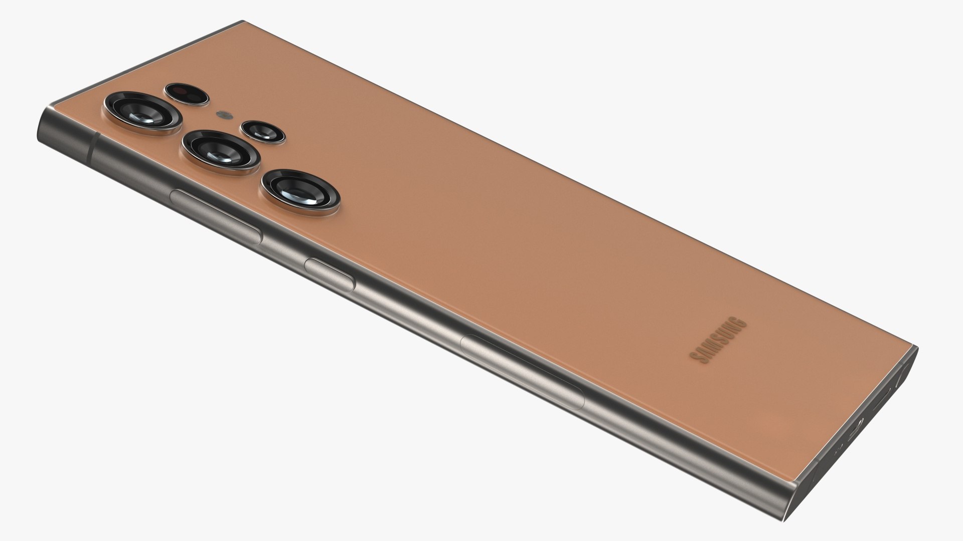 3D Samsung Galaxy S24 Ultra Titanium Orange - TurboSquid 2179498