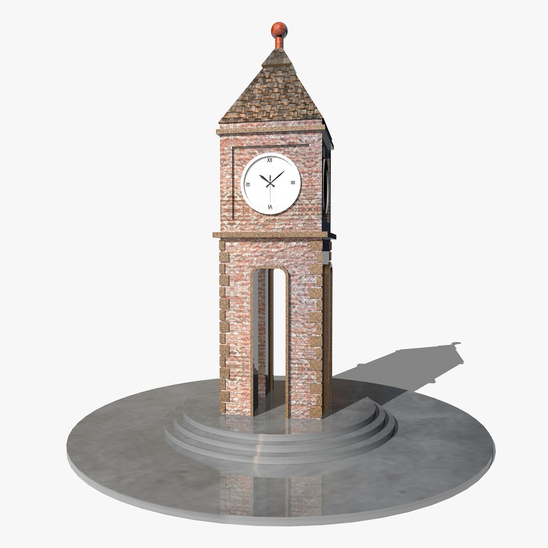 3d Clock Tower