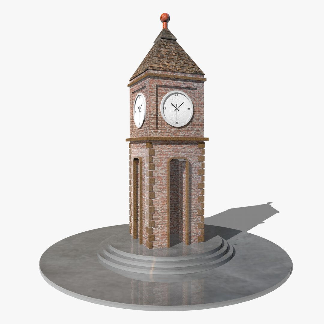 3d Clock Tower