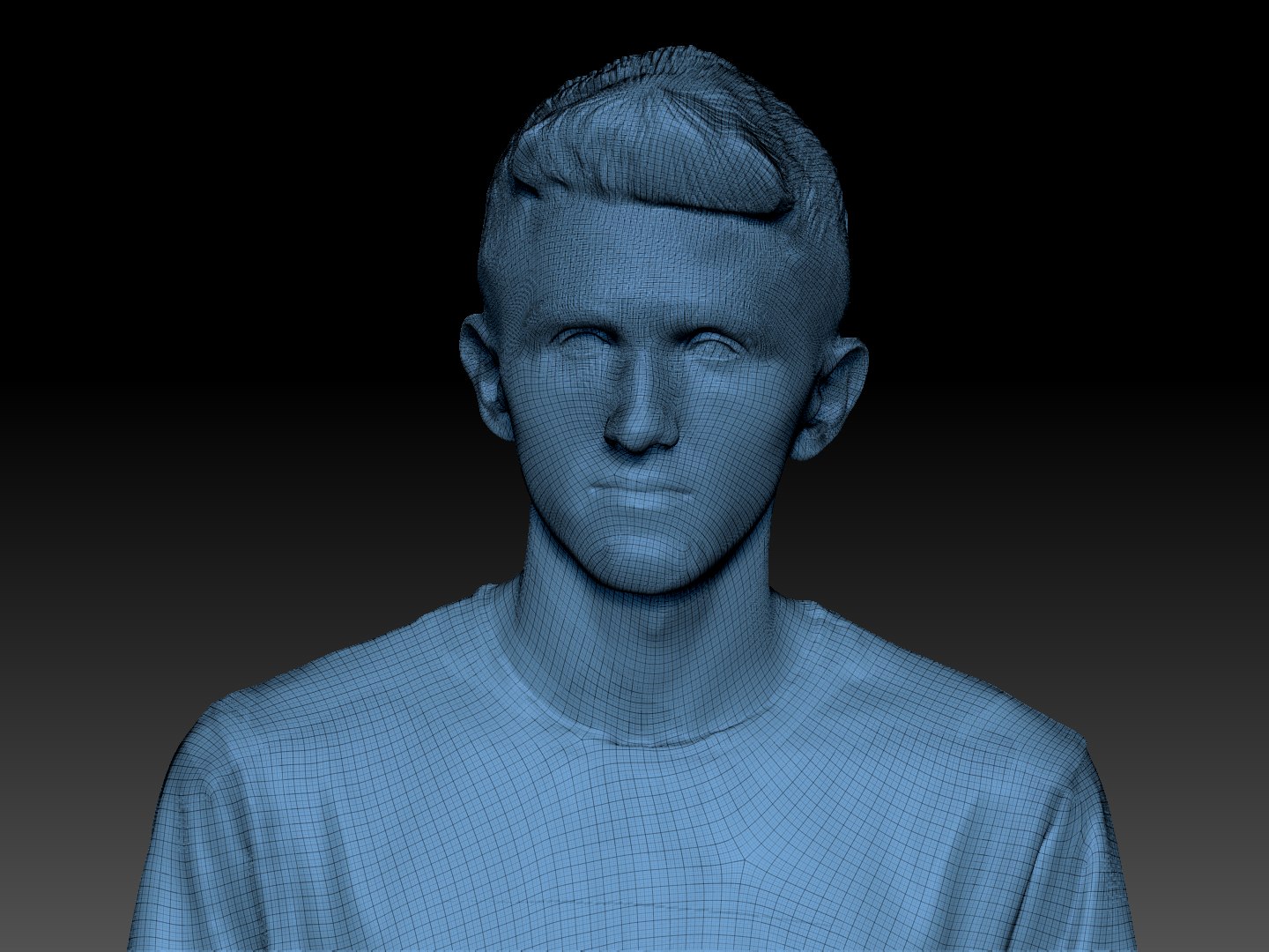 3D scanned human young man model - TurboSquid 1584676