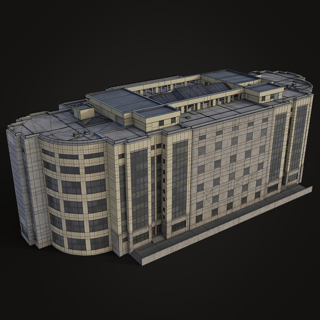 City courthouse - BUH 3D model - TurboSquid 1934601