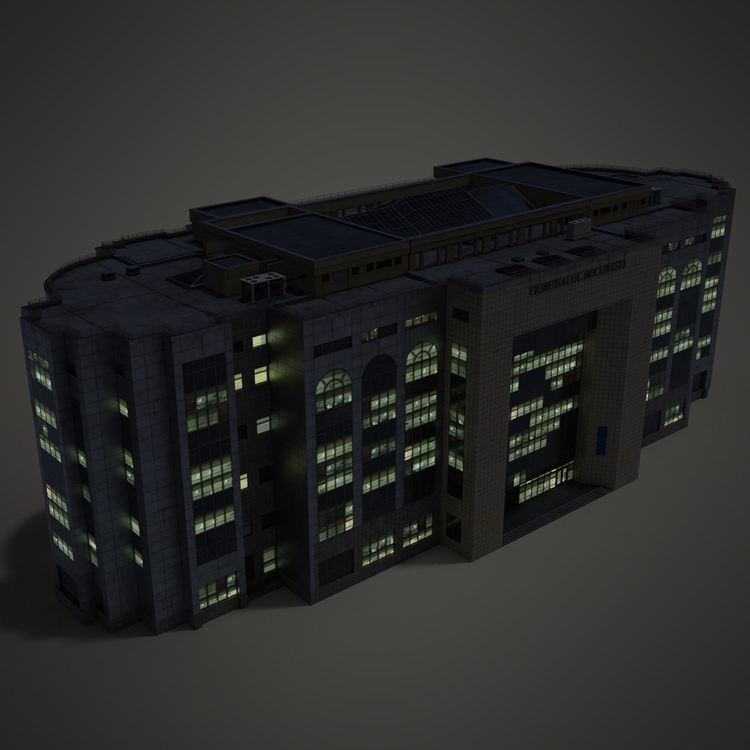 City courthouse - BUH 3D model - TurboSquid 1934601