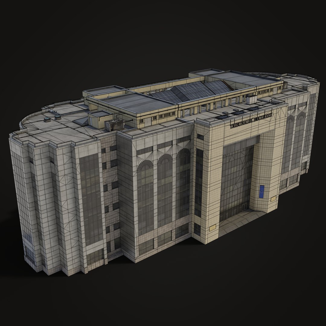 City courthouse - BUH 3D model - TurboSquid 1934601