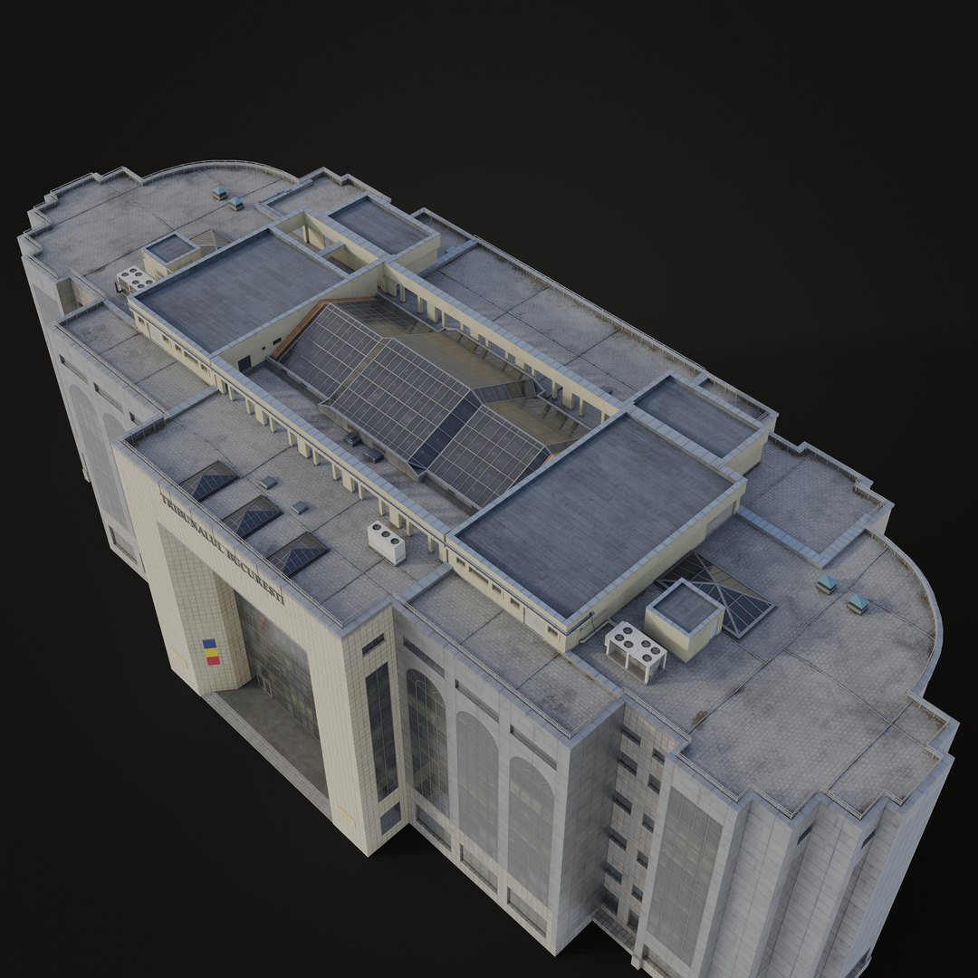 City courthouse - BUH 3D model - TurboSquid 1934601