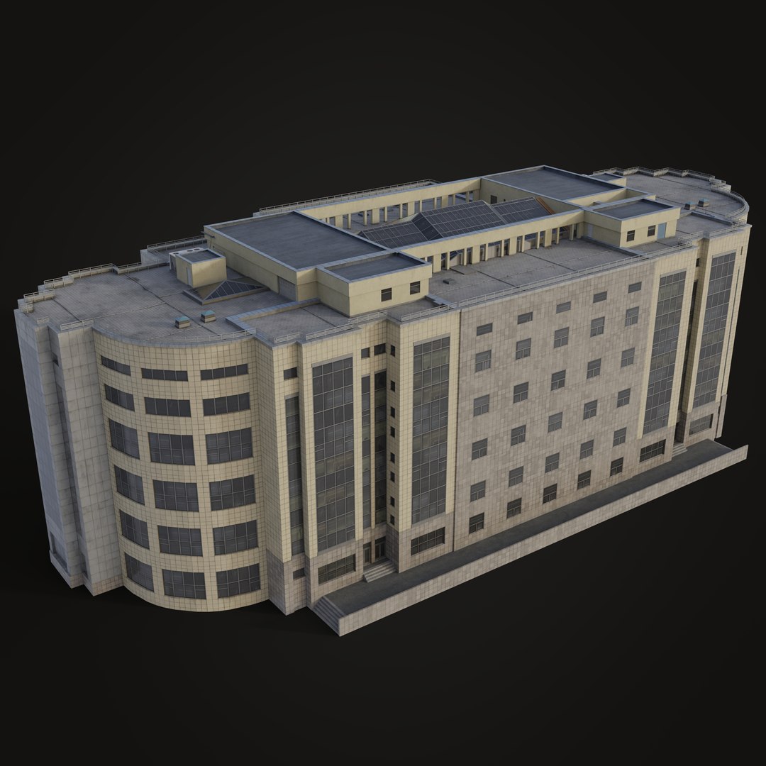 City courthouse - BUH 3D model - TurboSquid 1934601