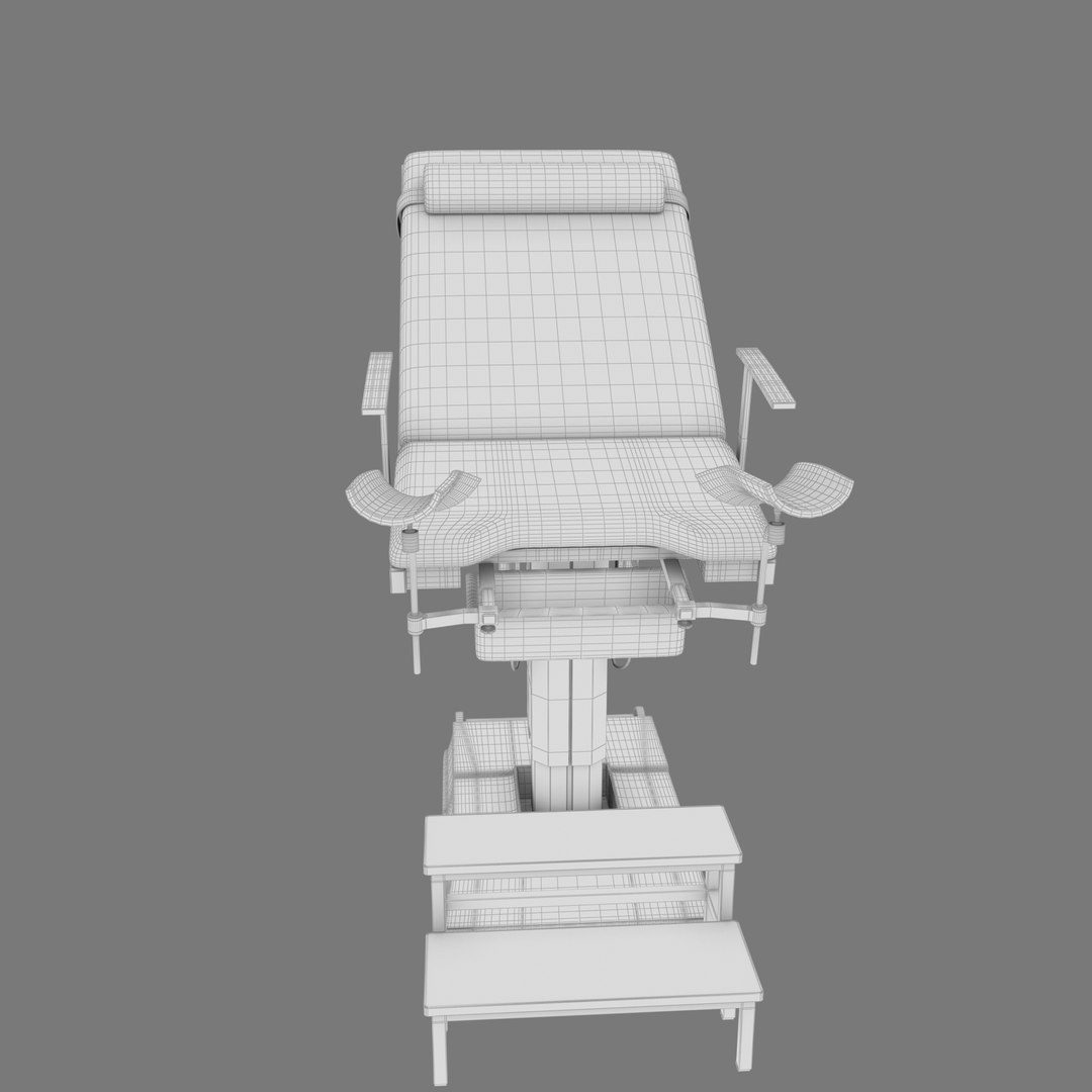 3d Gynecological Chair Model