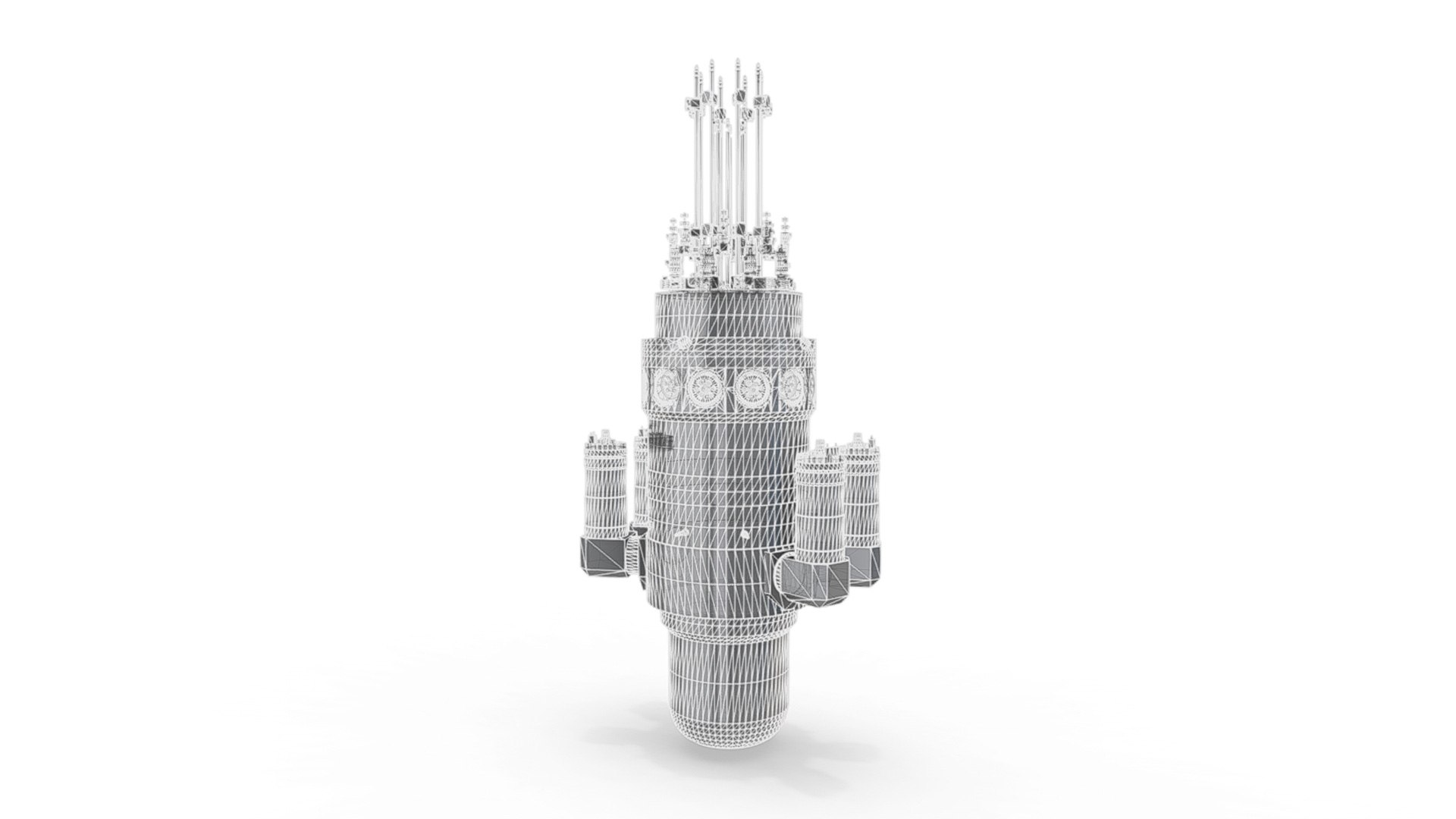 Reactor RITM-200 Low Poly 3D Model - TurboSquid 2345979