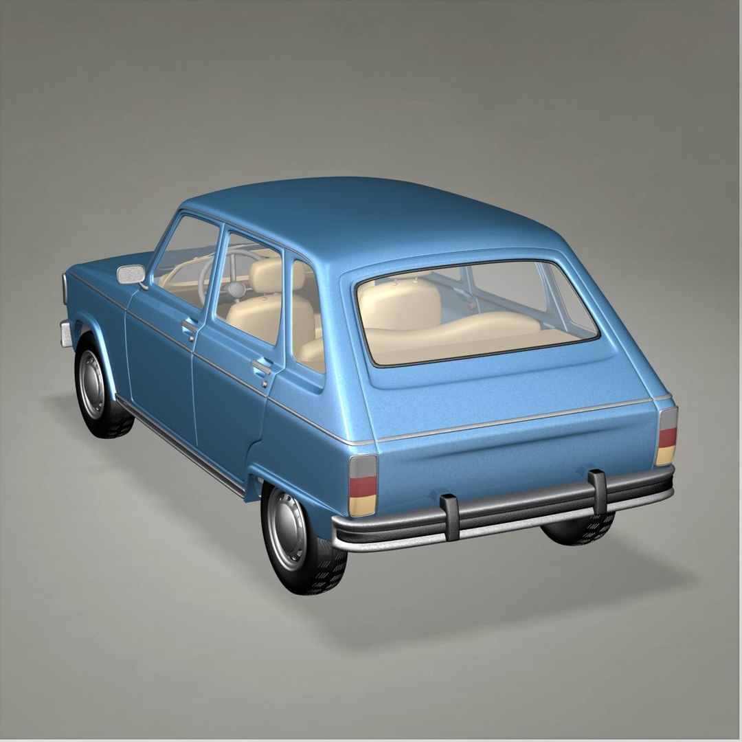 3d Renault 6