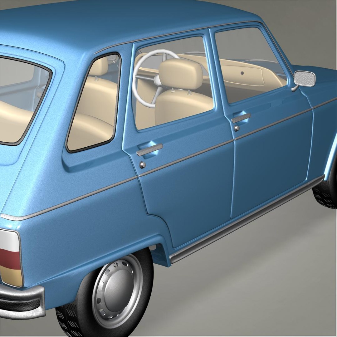 3d Renault 6