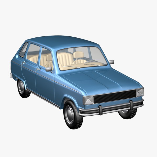 3d renault 6