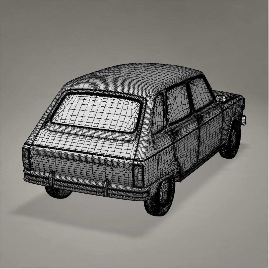 3d Renault 6