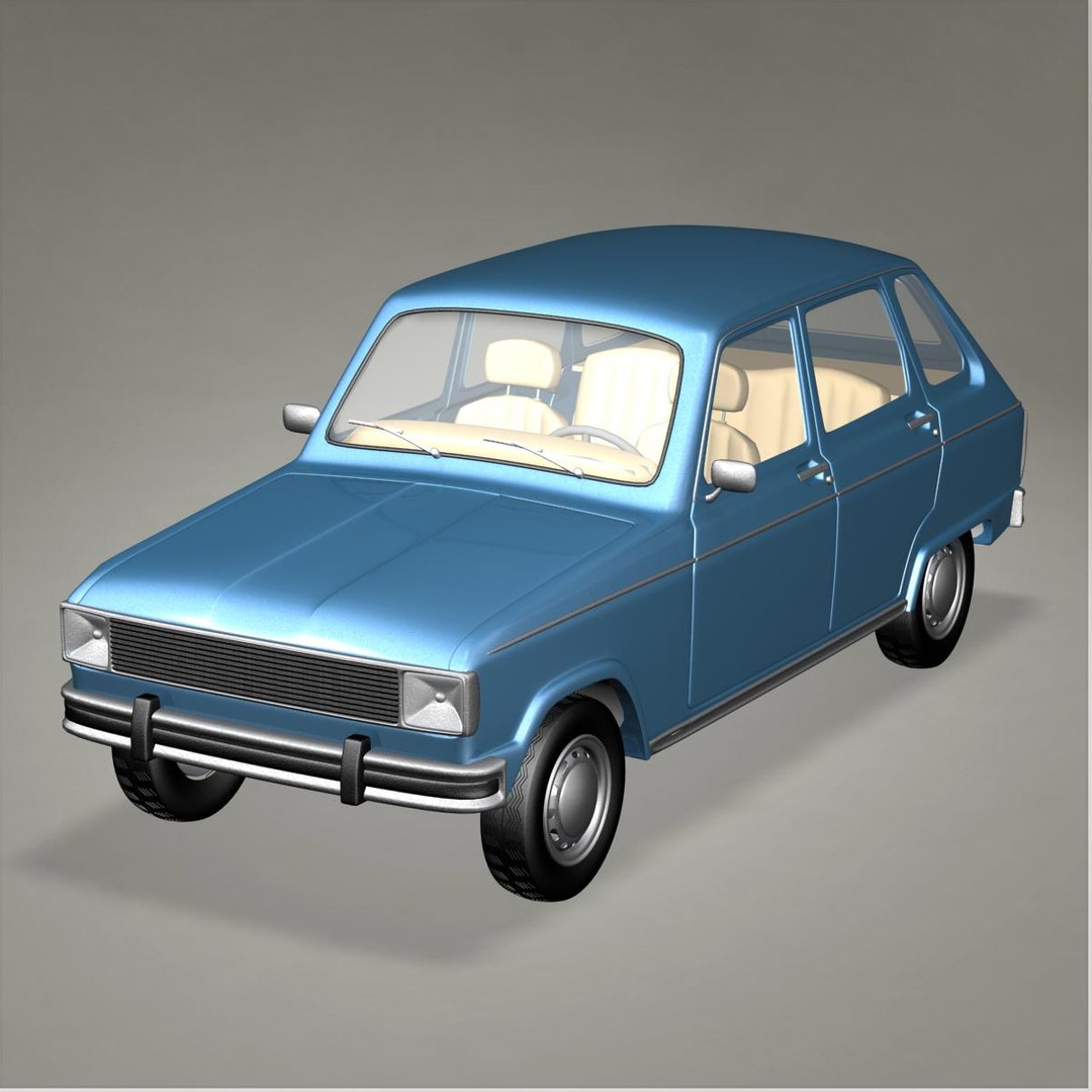 3d Renault 6