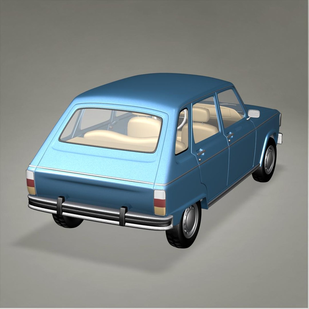 3d Renault 6