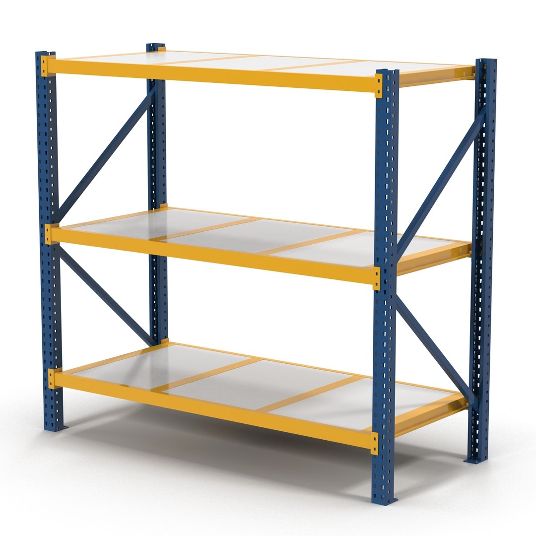3d warehouse rack