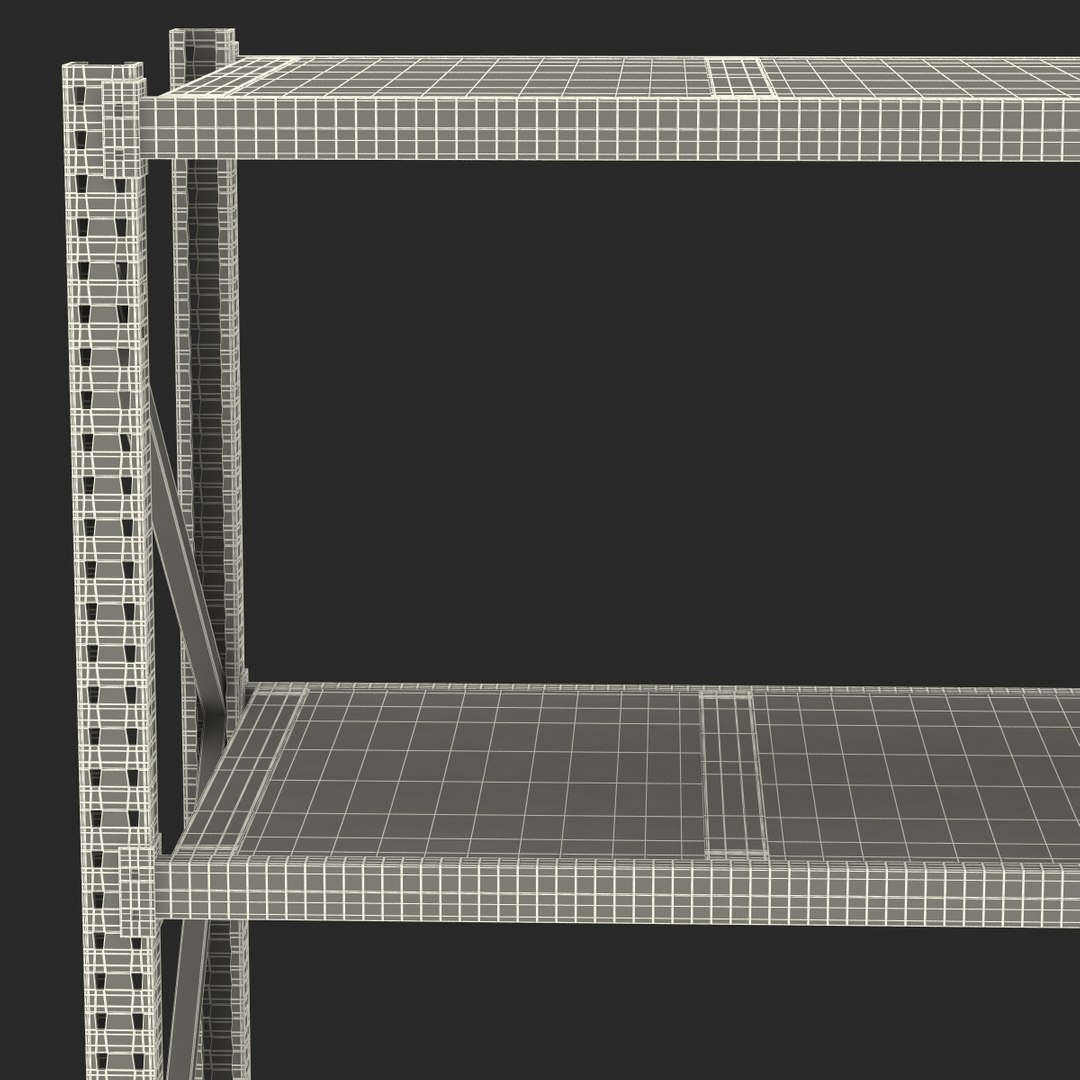 3d warehouse rack