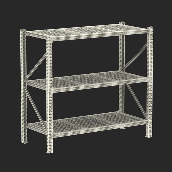 3d warehouse rack
