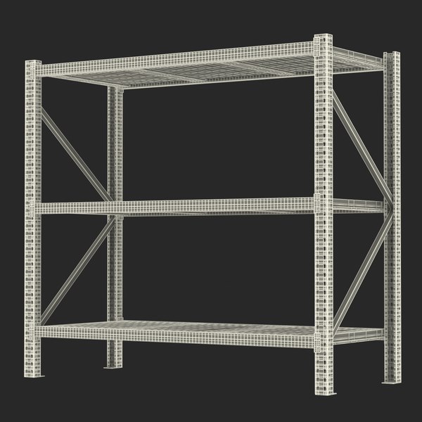 3d warehouse rack