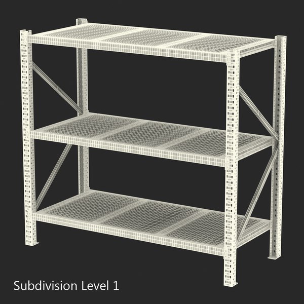 3d warehouse rack