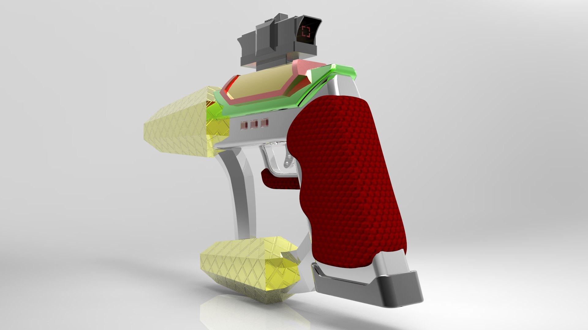 3D Gun - TurboSquid 1419533
