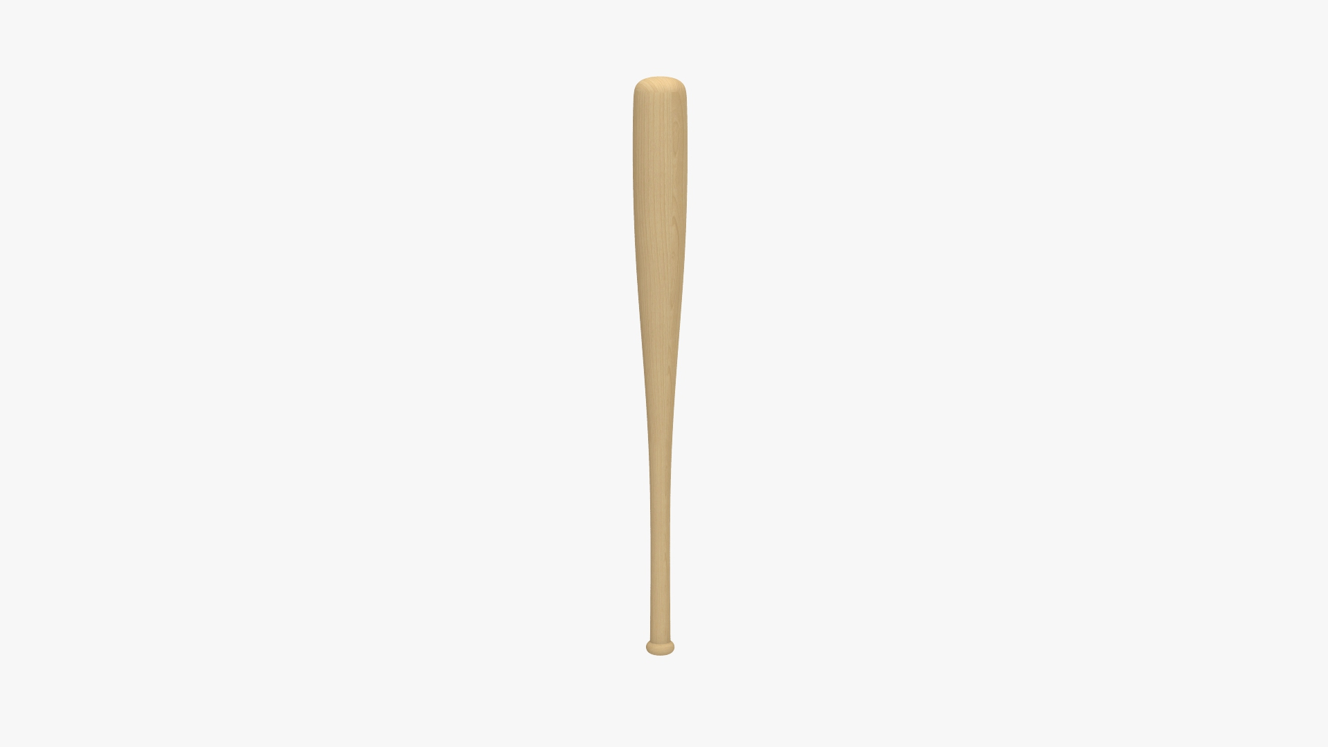 3D Wood Baseball Bat Model - TurboSquid 1723703