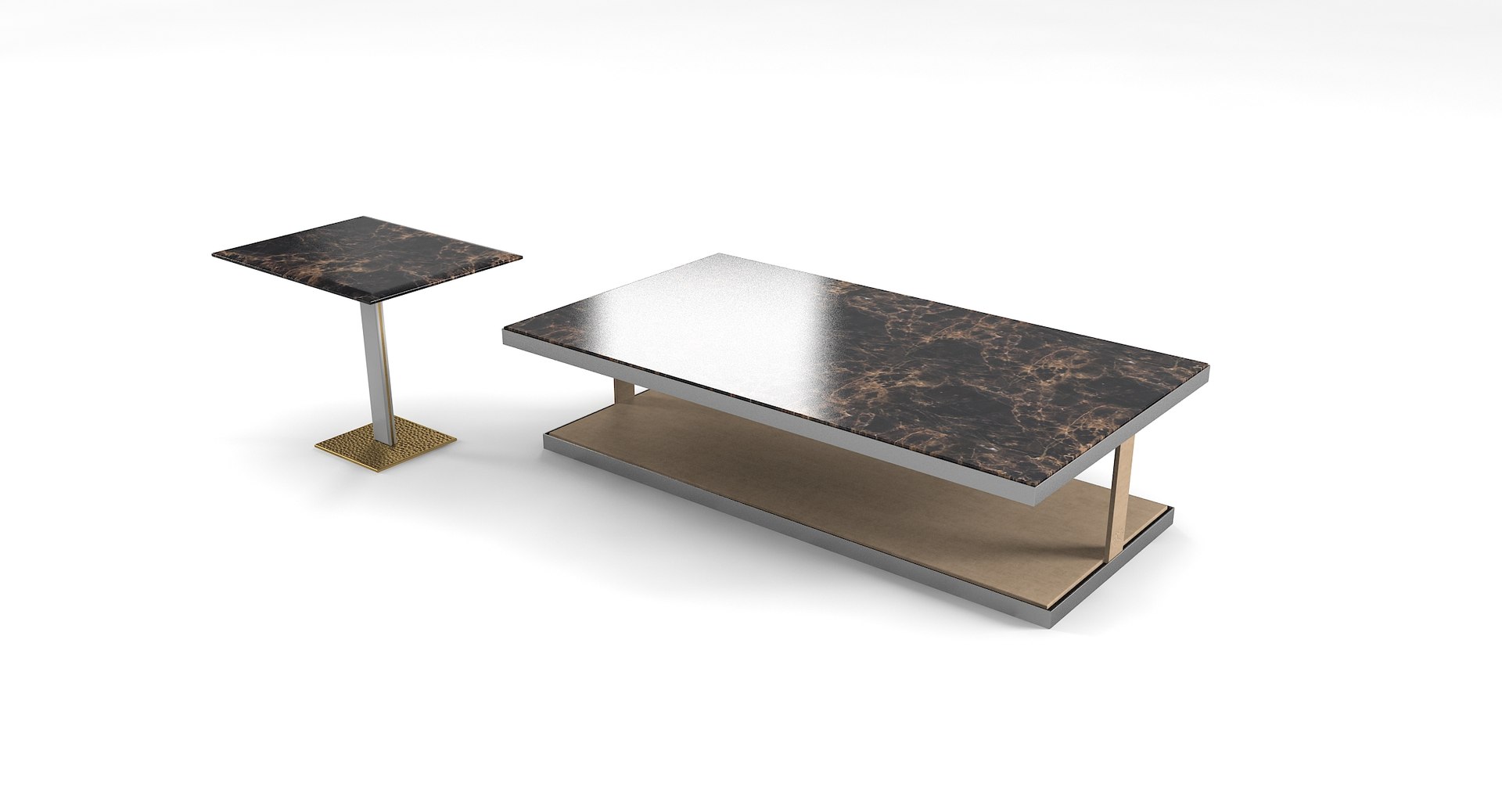 Longhi Layer Tables Model - TurboSquid 1218767