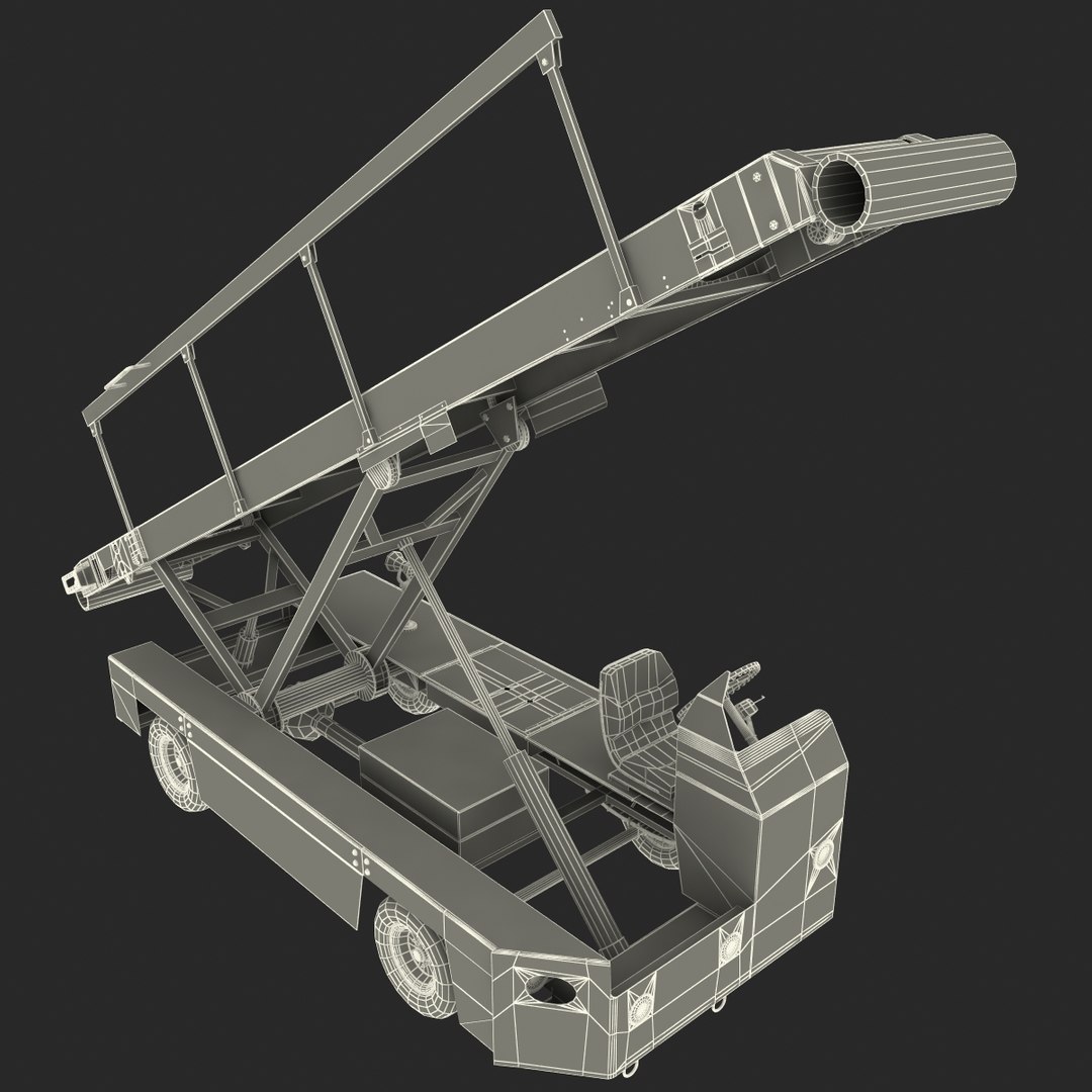 tug 660 beltloader obj