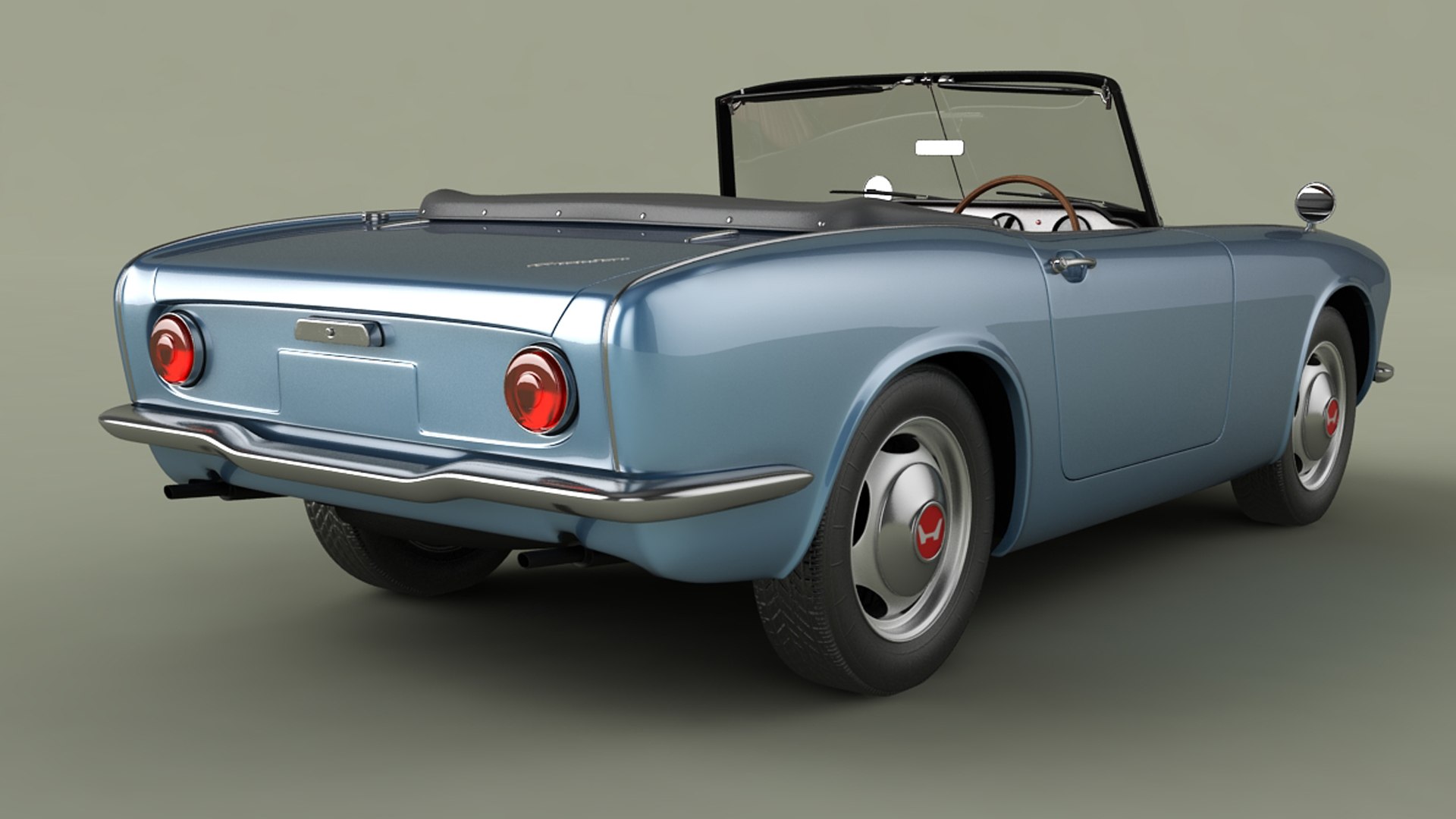 Honda S500 3D Model - TurboSquid 2281774
