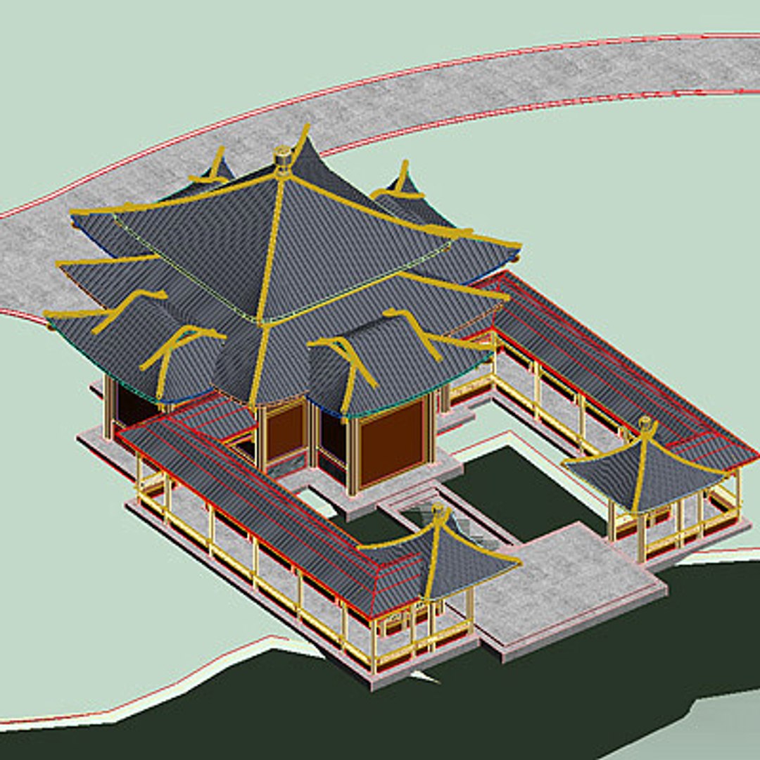 3d Chinese Imperial Model