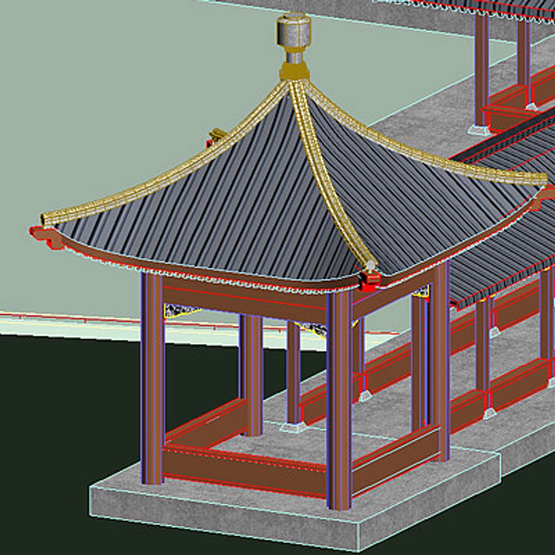 3d Chinese Imperial Model