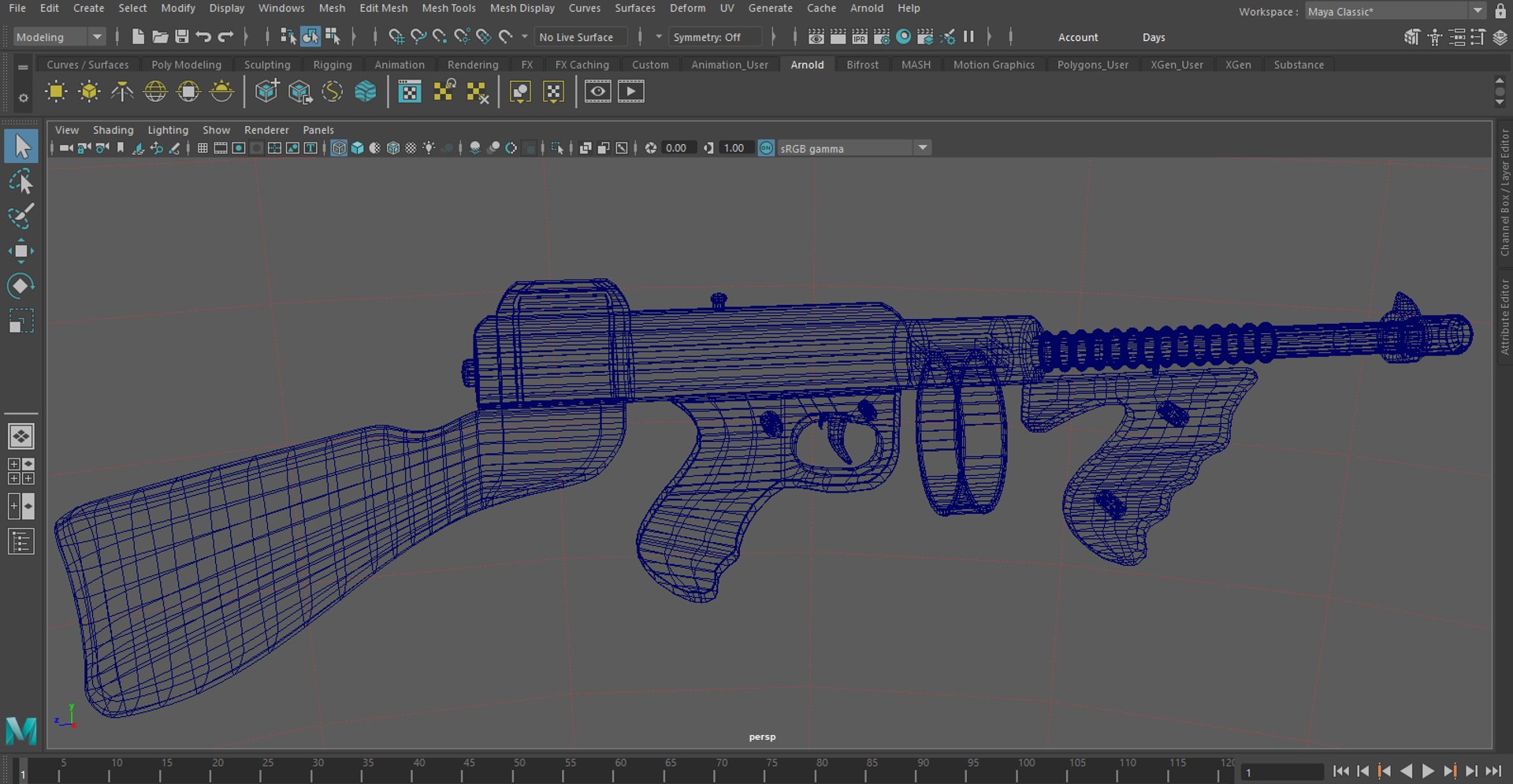 Stylized gun 3D model - TurboSquid 1709150