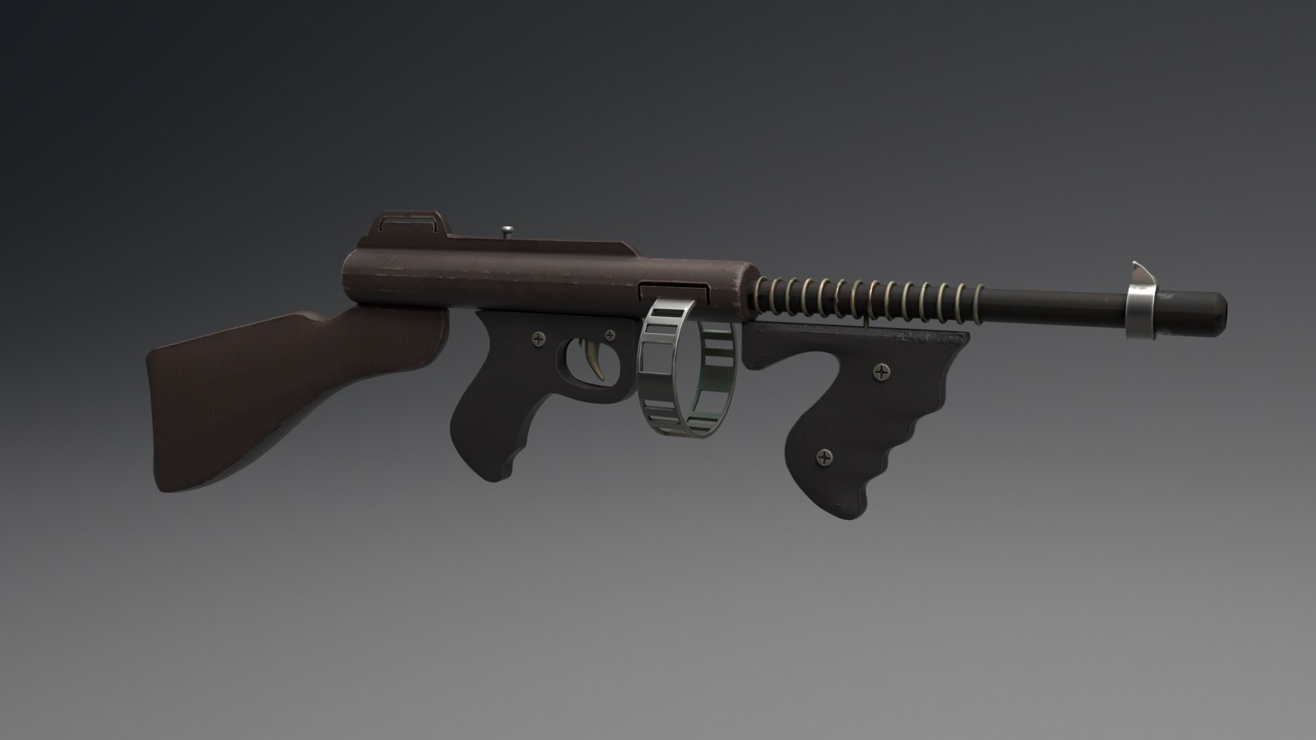 Stylized gun 3D model - TurboSquid 1709150