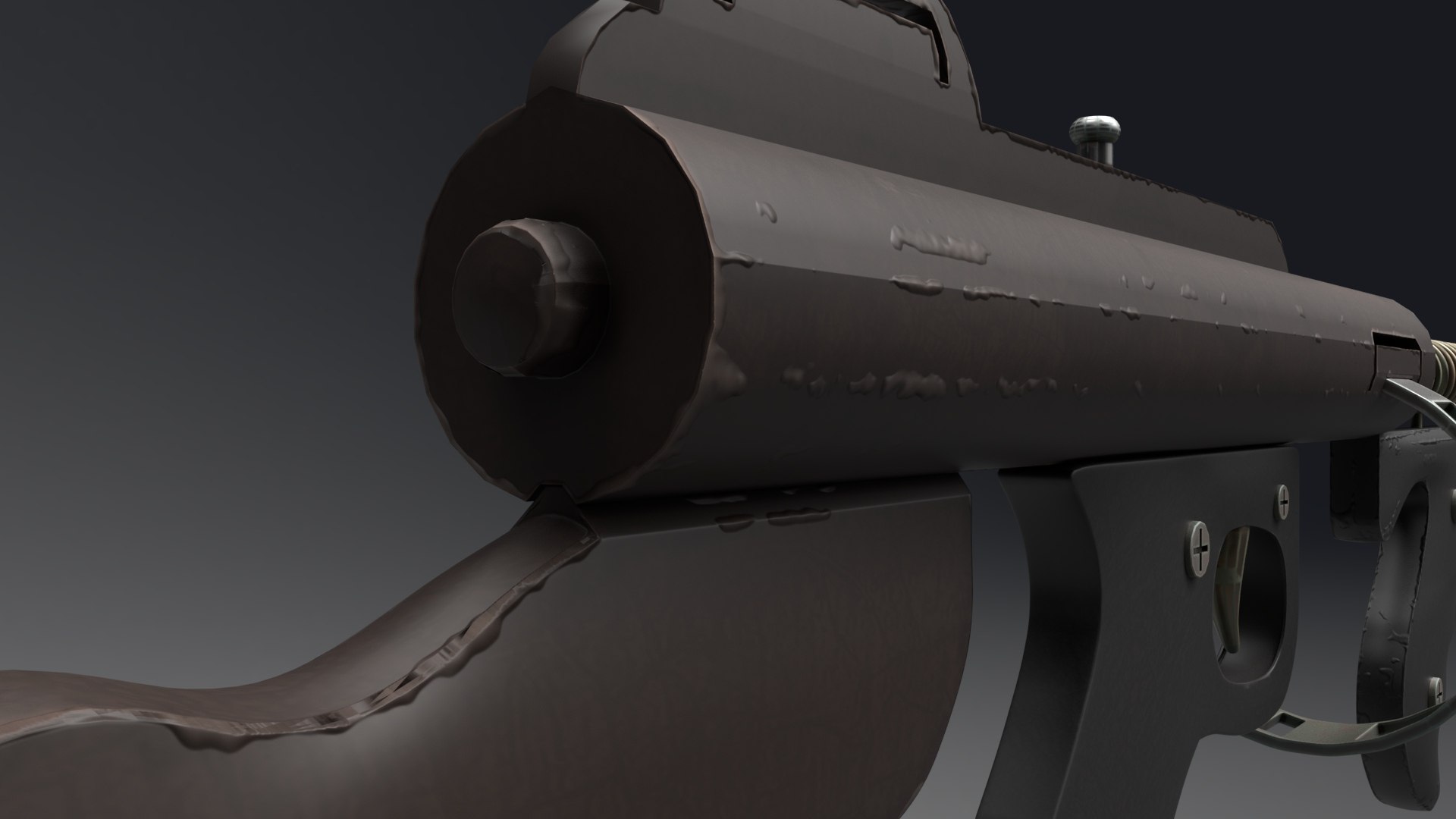 Stylized gun 3D model - TurboSquid 1709150