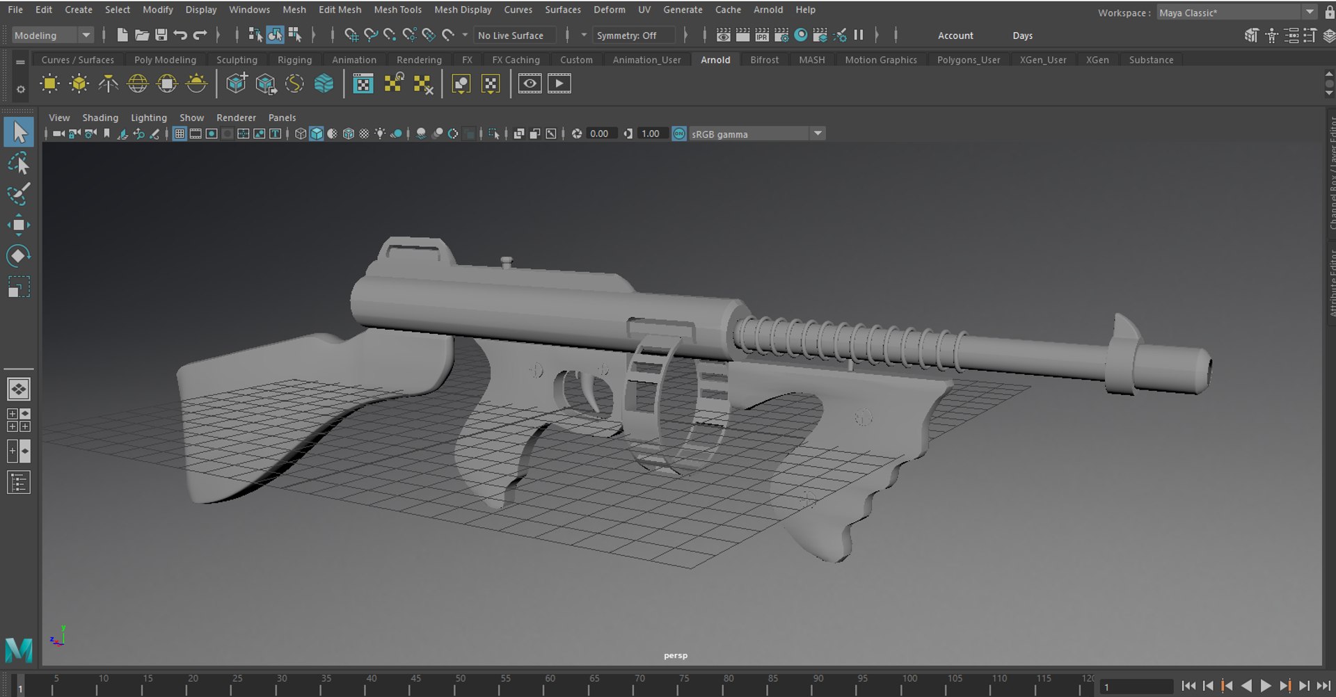 Stylized gun 3D model - TurboSquid 1709150