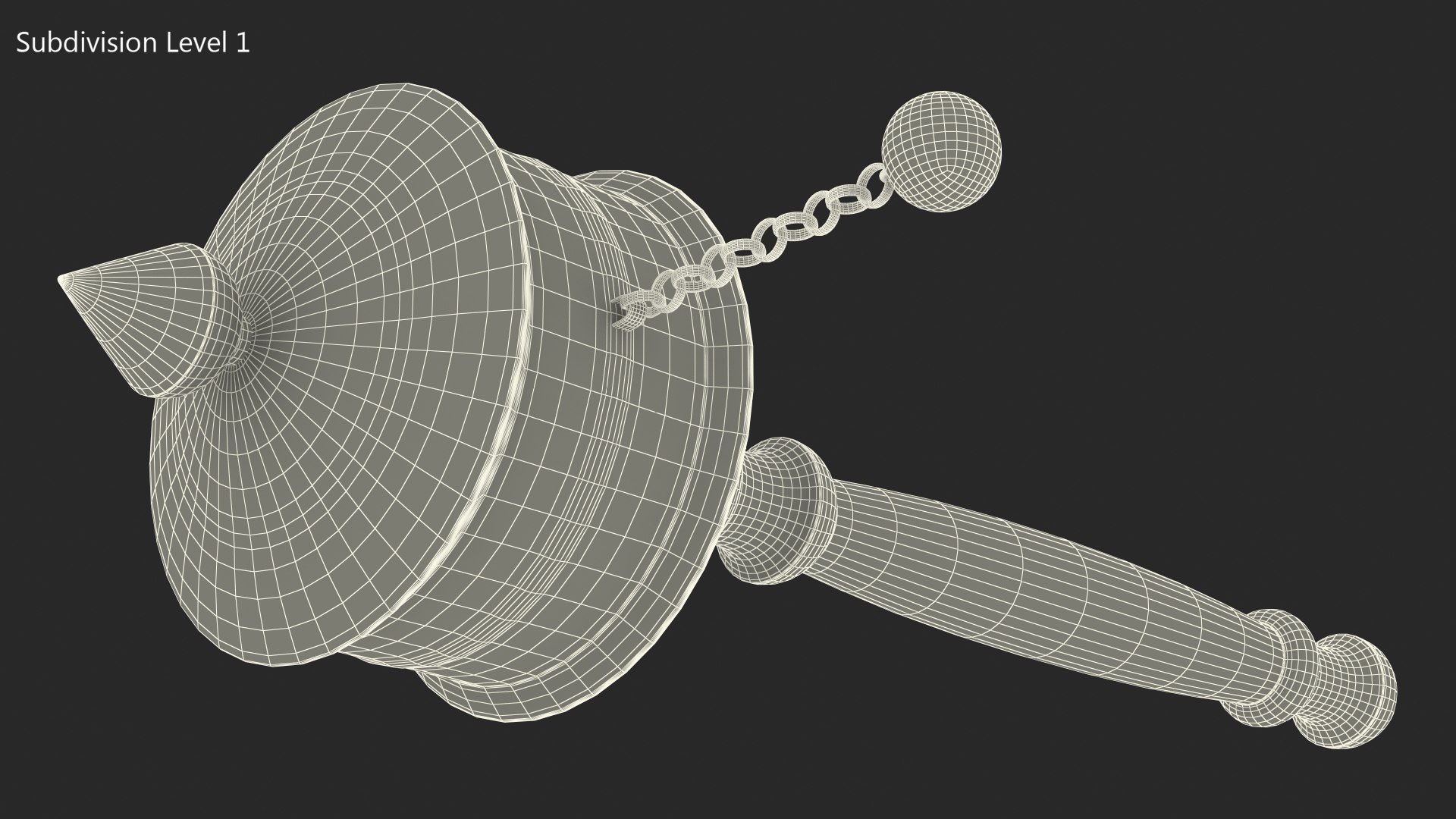 3D Tibetan Buddhist Hand Held Prayer Wheel Model - TurboSquid 2060257