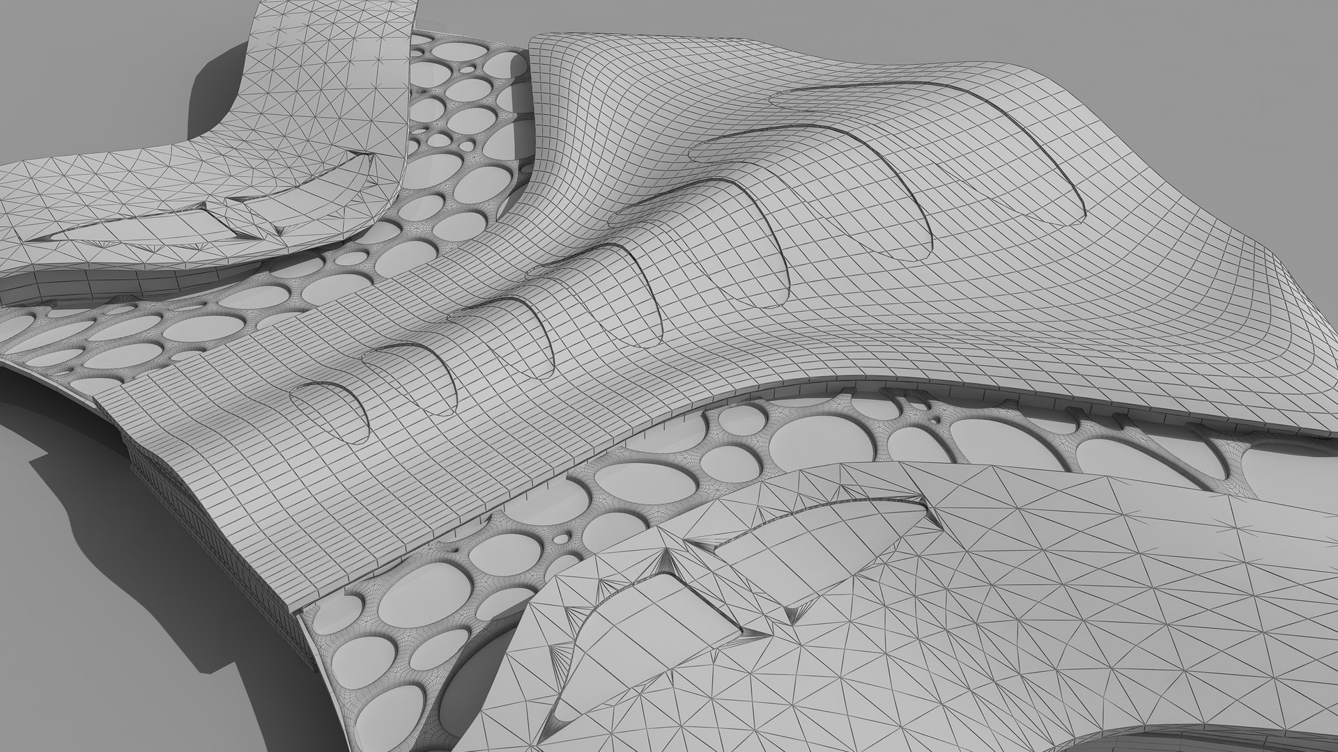 3D 0108 - Organic Building - TurboSquid 2236131