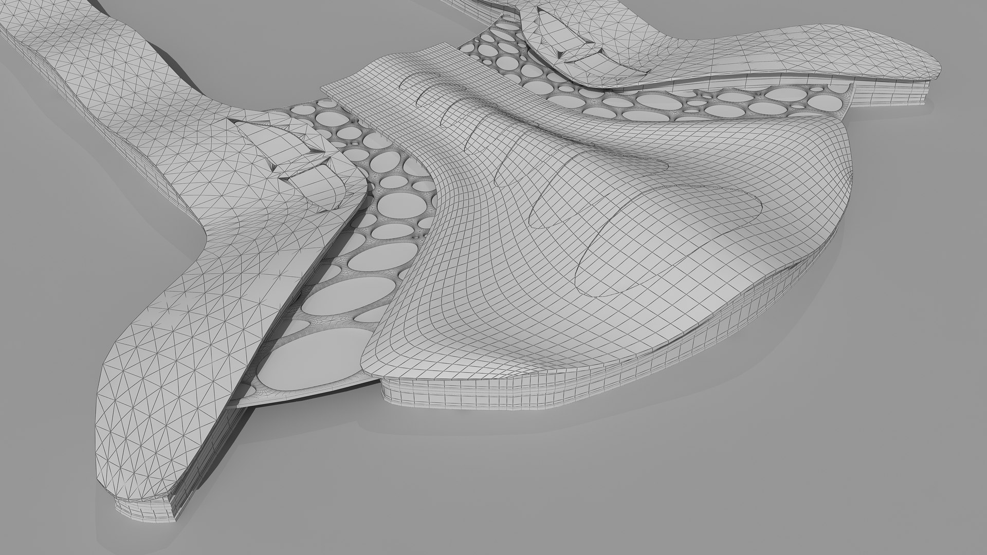 3D 0108 - Organic Building - TurboSquid 2236131