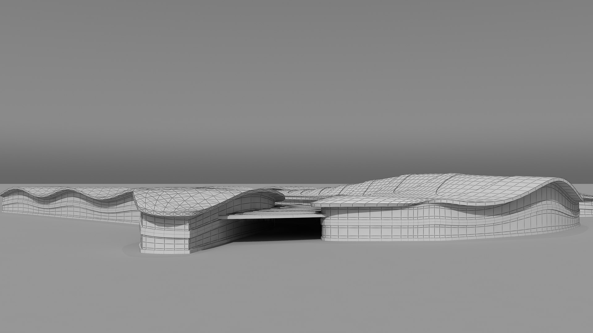 3D 0108 - Organic Building - TurboSquid 2236131