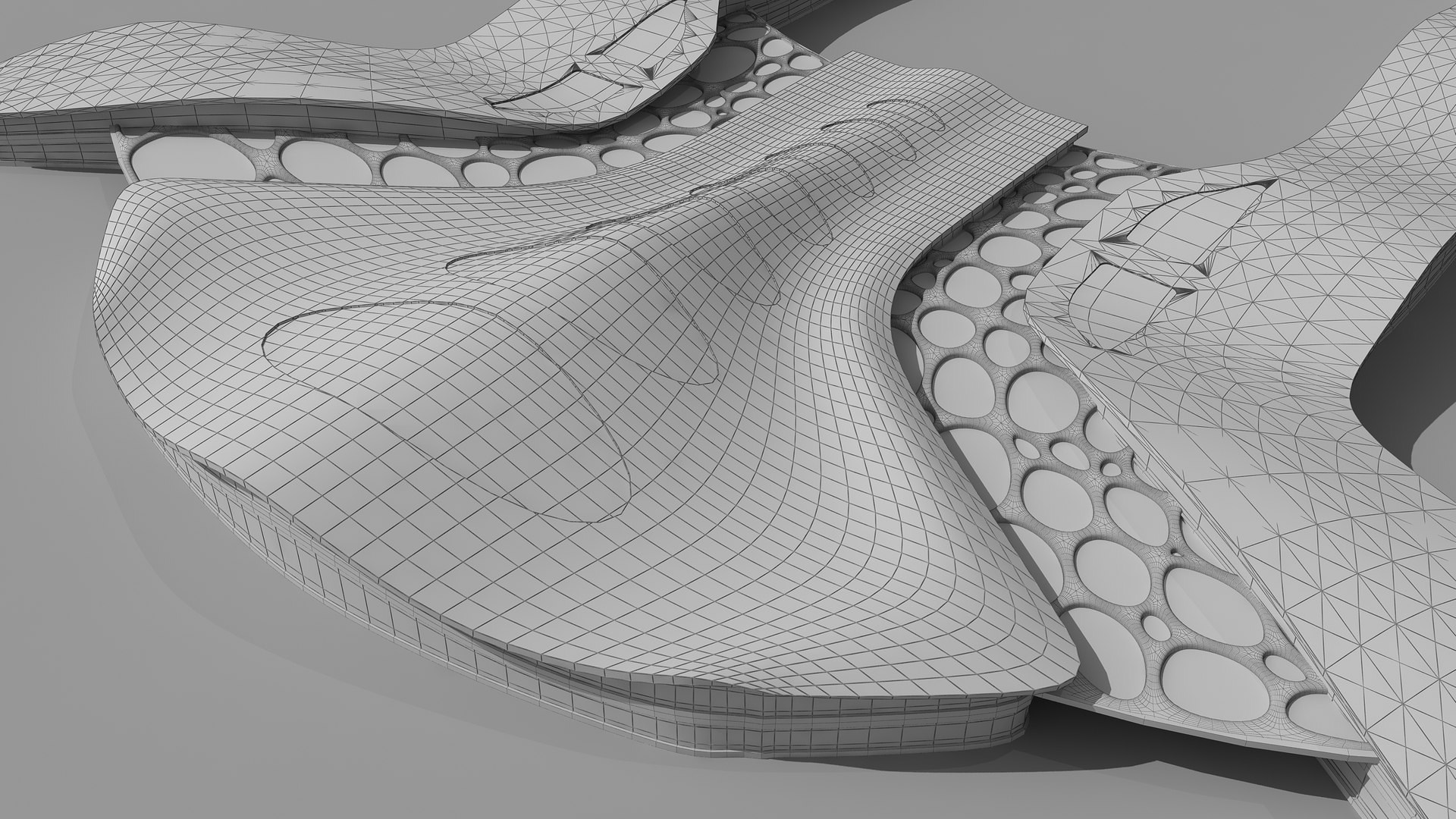 3D 0108 - Organic Building - TurboSquid 2236131