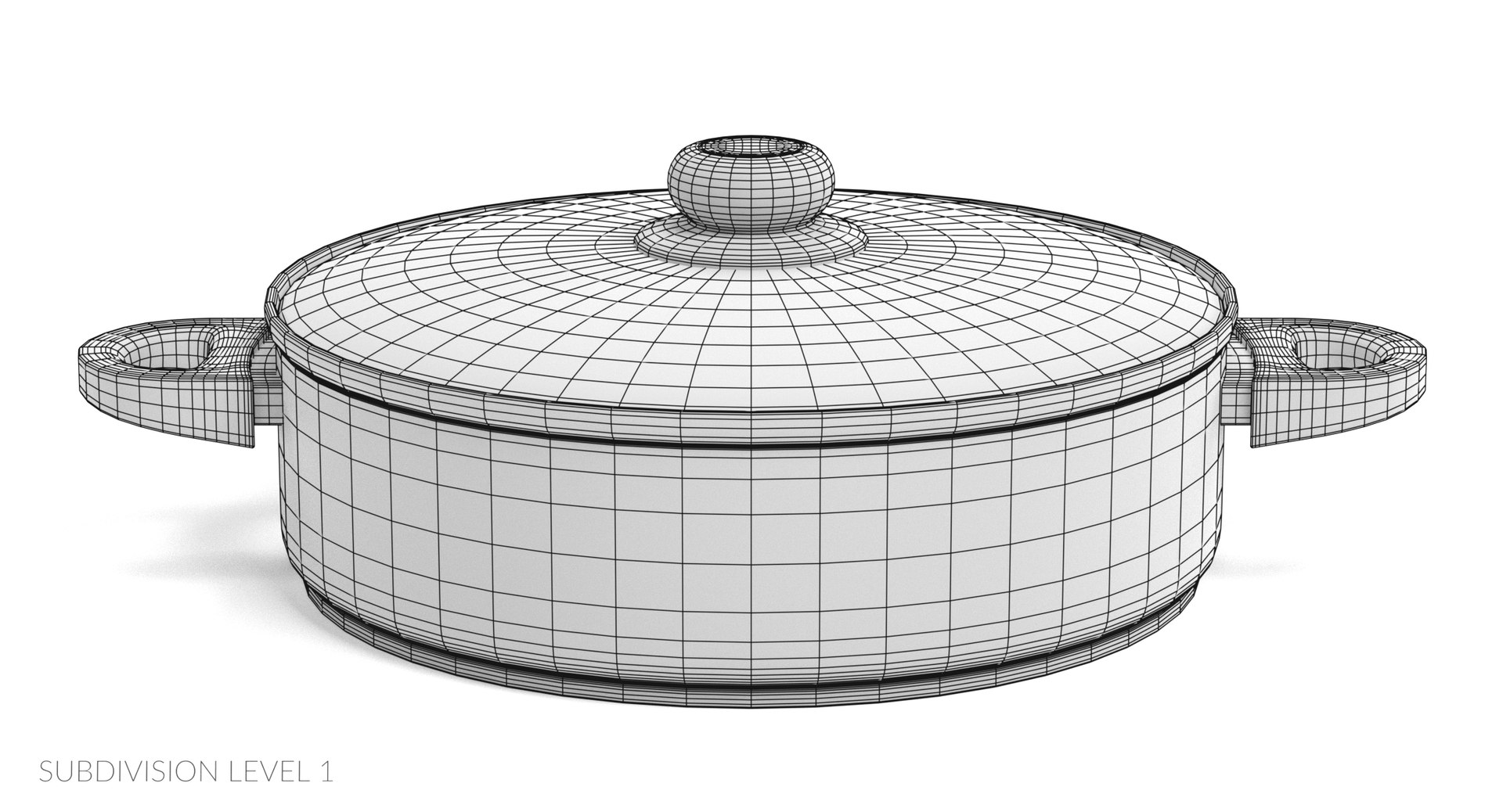 3D cooking pot 2 model - TurboSquid 1363346