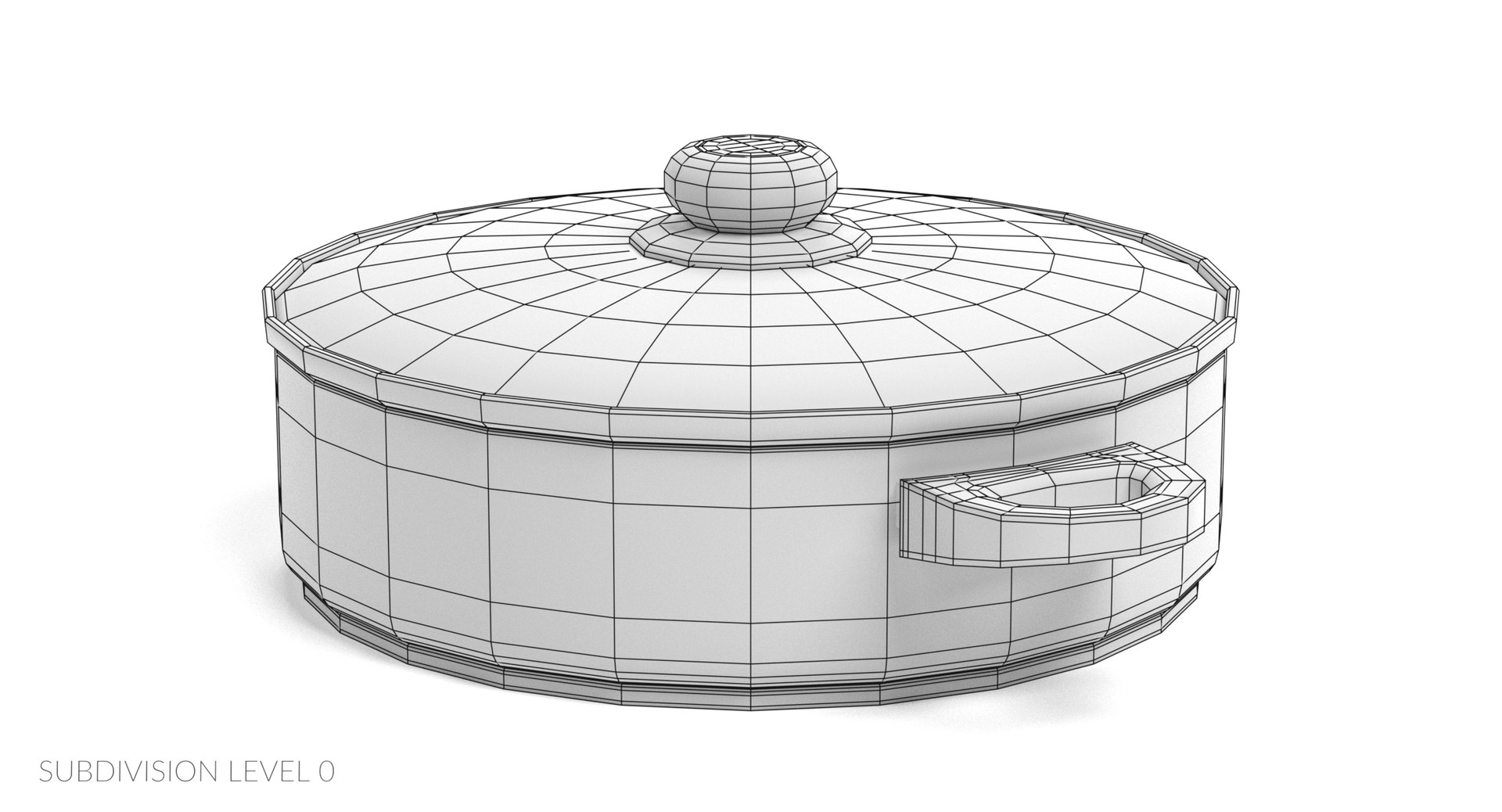 3D cooking pot 2 model - TurboSquid 1363346