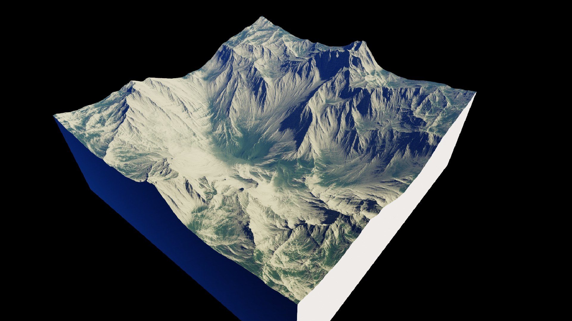 3D TERRAIN MOUNTAIN 01 4K - TurboSquid 2113563